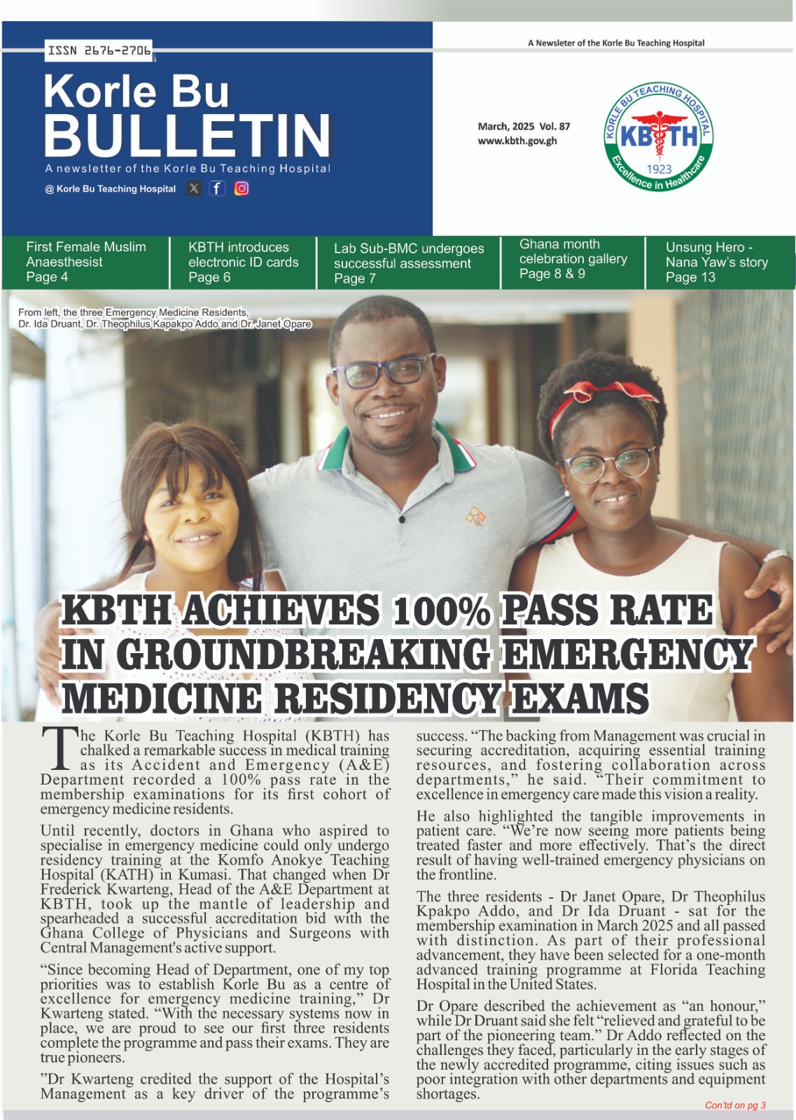 KBTH Publications - Korle Bu Teaching Hospital
