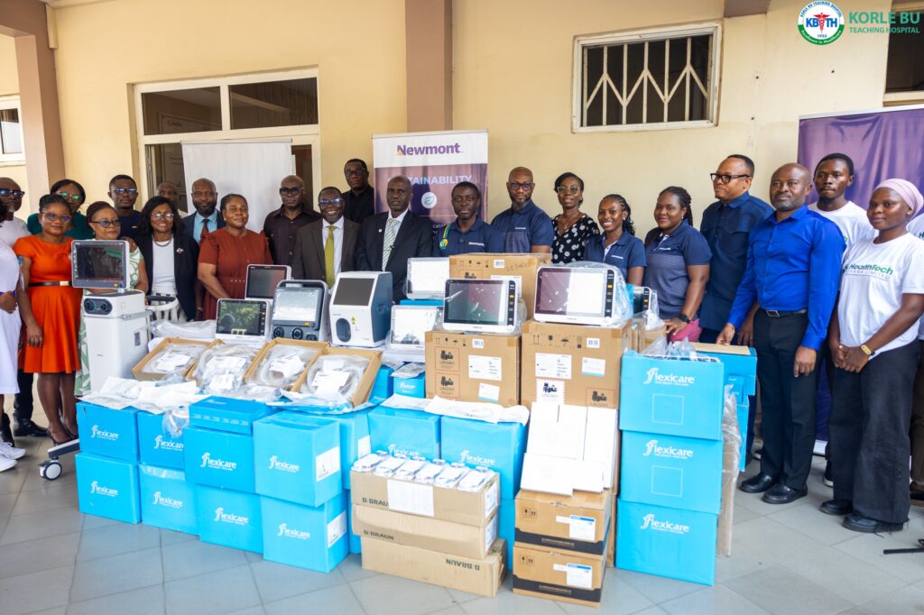 Newmont Ghana Boosts Critical Care at Korle Bu with GH¢2m Medical ...